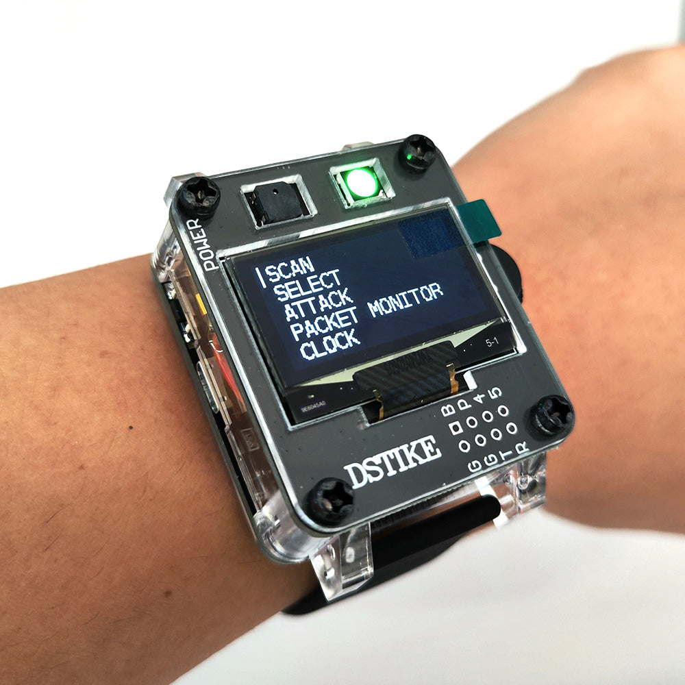 DSTIKE Deauther Watch X | 2.4G Wi-Fi Attack Security Testing Geek Watc
