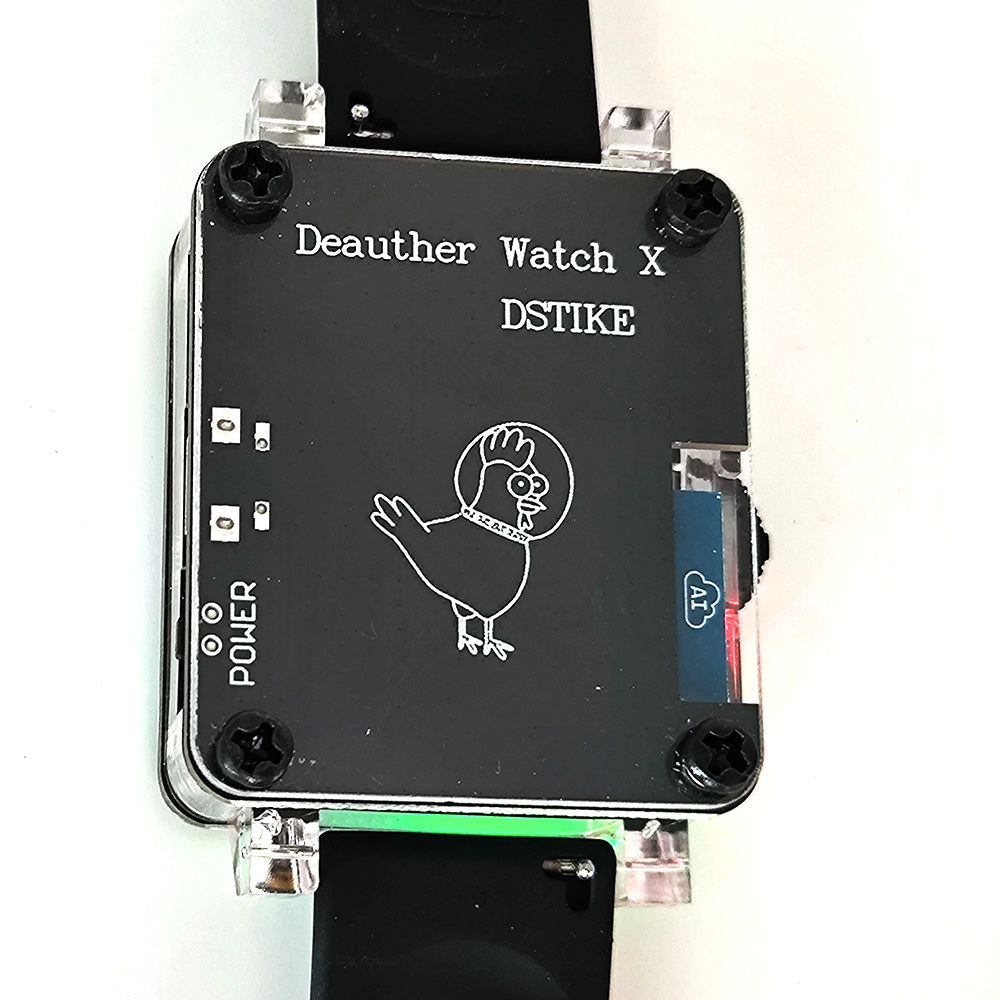 DSTIKE Deauther Watch X | 2.4G Wi-Fi Attack Security Testing Geek Watc