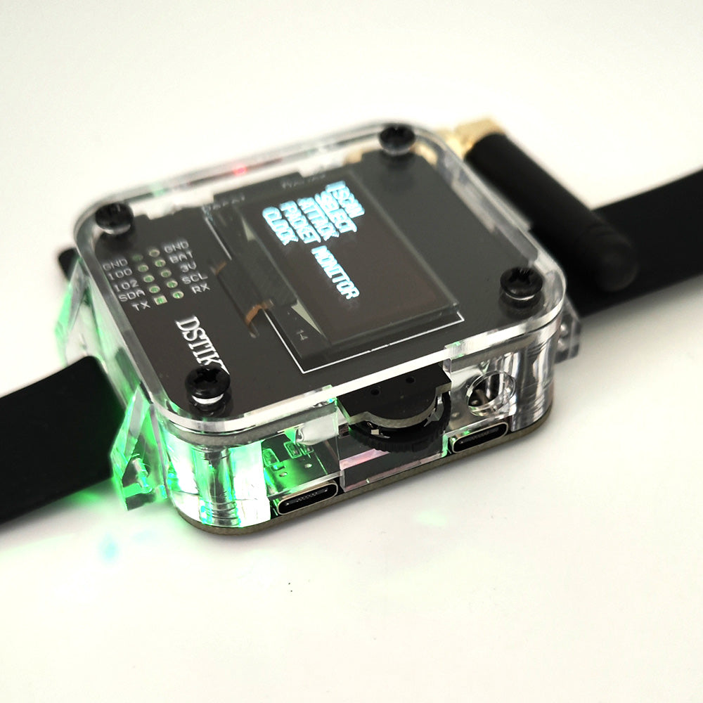DSTIKE Deauther Watch Z | ESP8266 + Atmega32u4 Development Watch