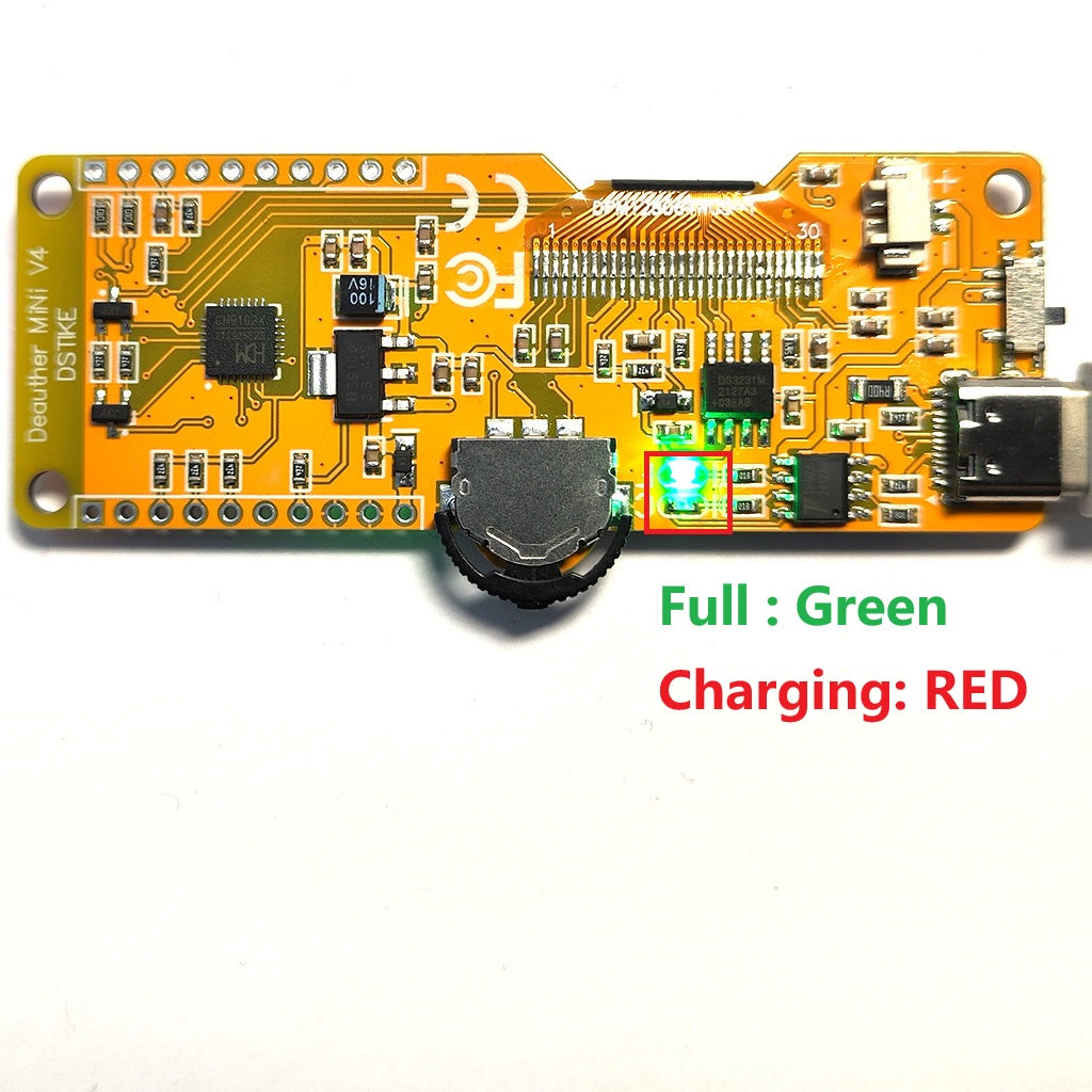 DSTIKE Deauther MiNi V4 | 2.4G Wi-Fi Attack Security Testing Geek Devi