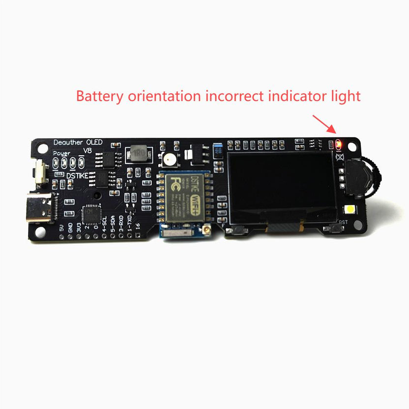 DSTIKE WiFi Deauther OLED V8 KIT| 2.4G Wi-Fi Attack Security Testing G