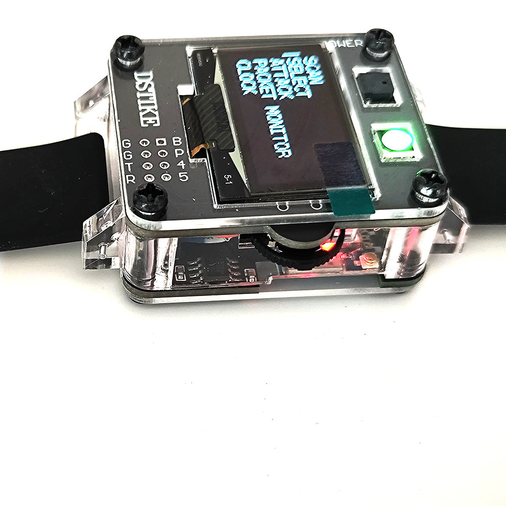 DSTIKE Deauther Watch X | 2.4G Wi-Fi Attack Security Testing Geek Watc