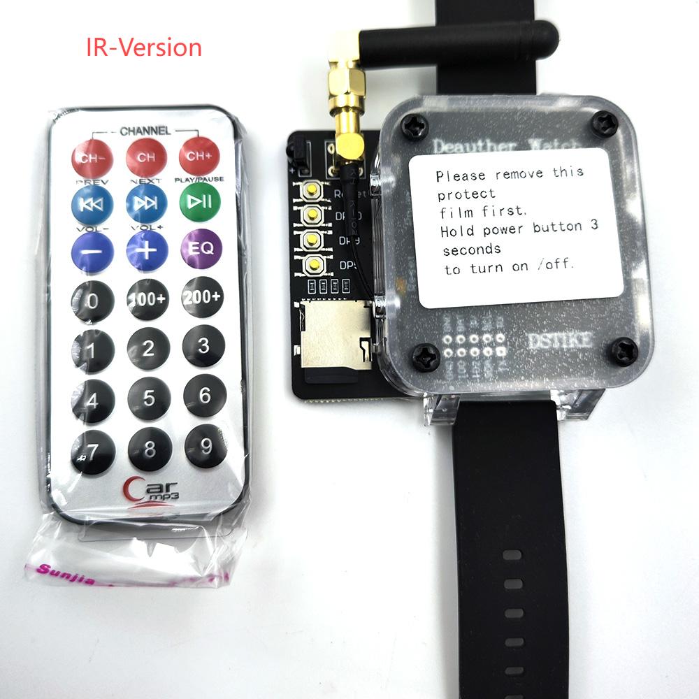 DSTIKE Deauther Watch Z | ESP8266 + Atmega32u4 Development Watch