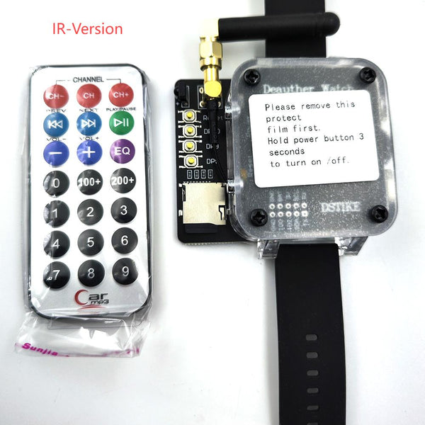 DSTIKE Deauther Watch Z | ESP8266 + Atmega32u4 Development Watch