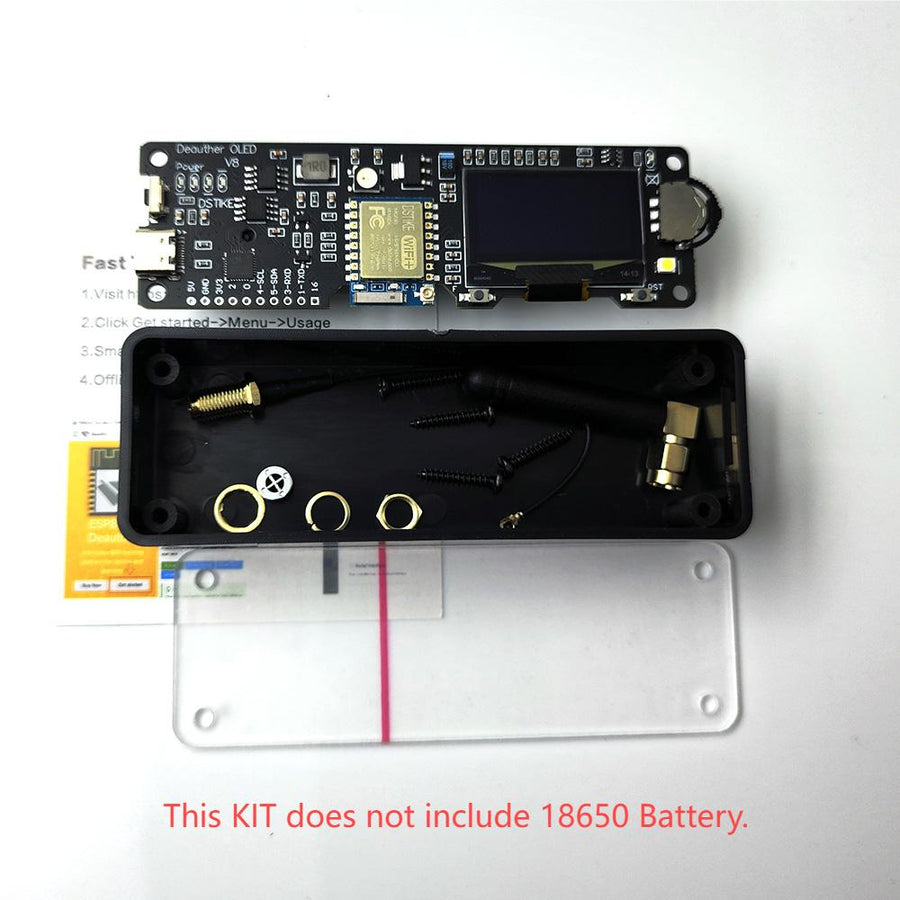 DSTIKE WiFi Deauther OLED V8 KIT| ESP8266 Development Board