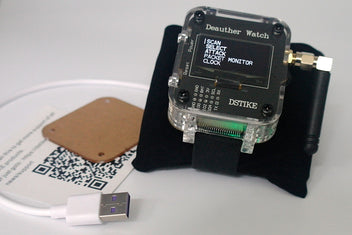 DSTIKE DEAUTHER WATCH Hacker Watch SecureWatch HackerGuard Watch